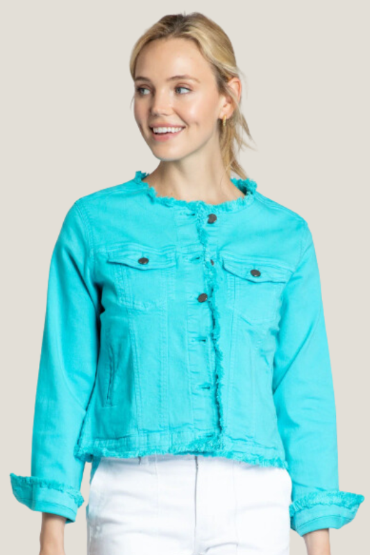 Raw Edge Jean Jacket